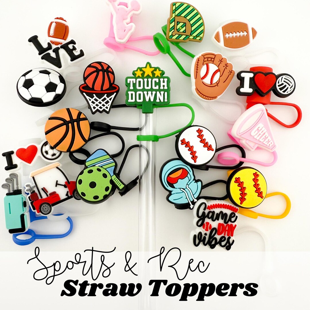 TUMBLER STRAW TOPPER | Tumbler Accessories | Straw Cover | School ...