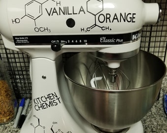 Vinyl Decal for Kitchen Mixer Choose Your Color and Design - Etsy