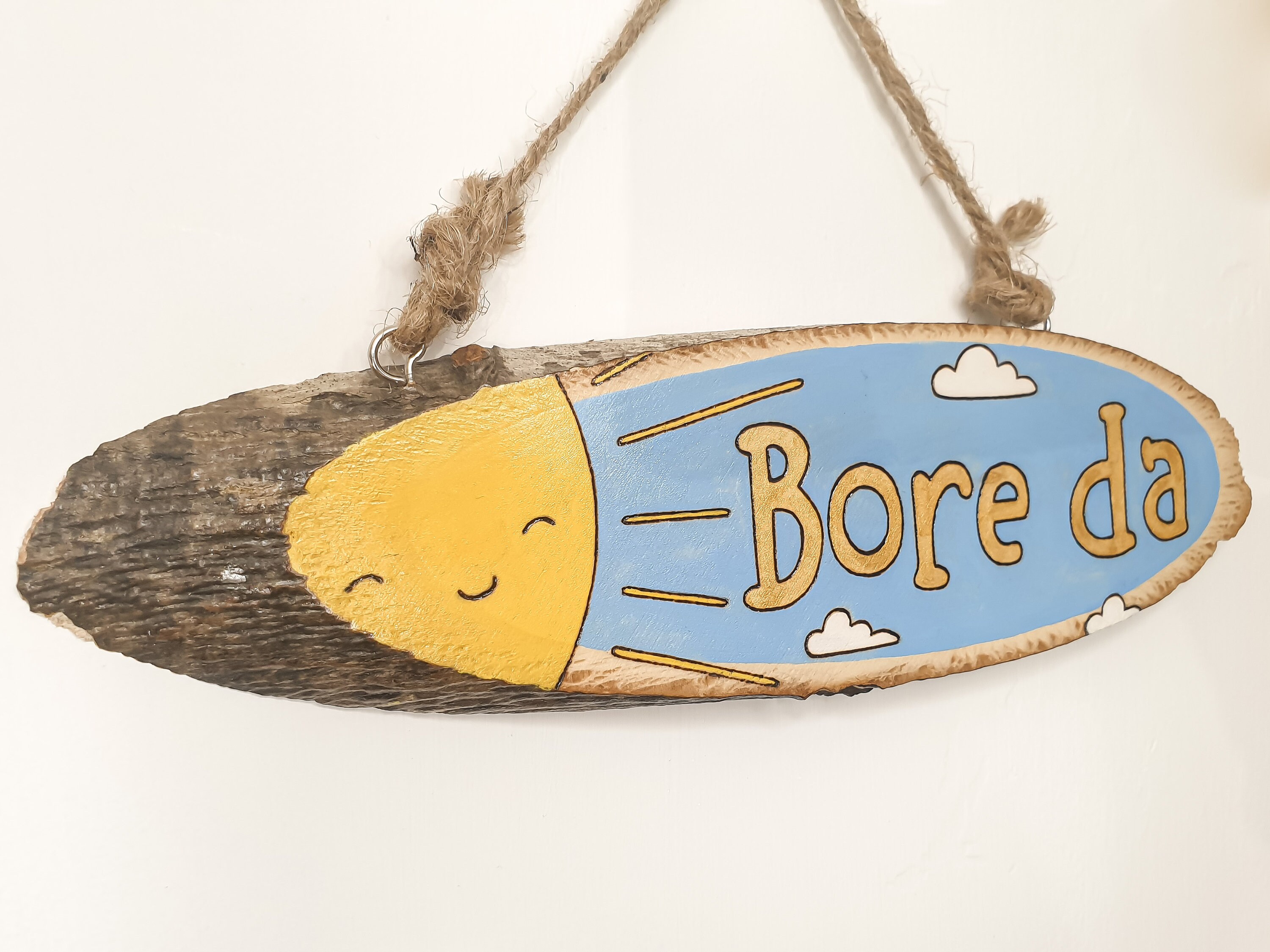 Bore Da Cymraeg Welsh Good Morning Sign Rustic Wooden Sign - Etsy UK