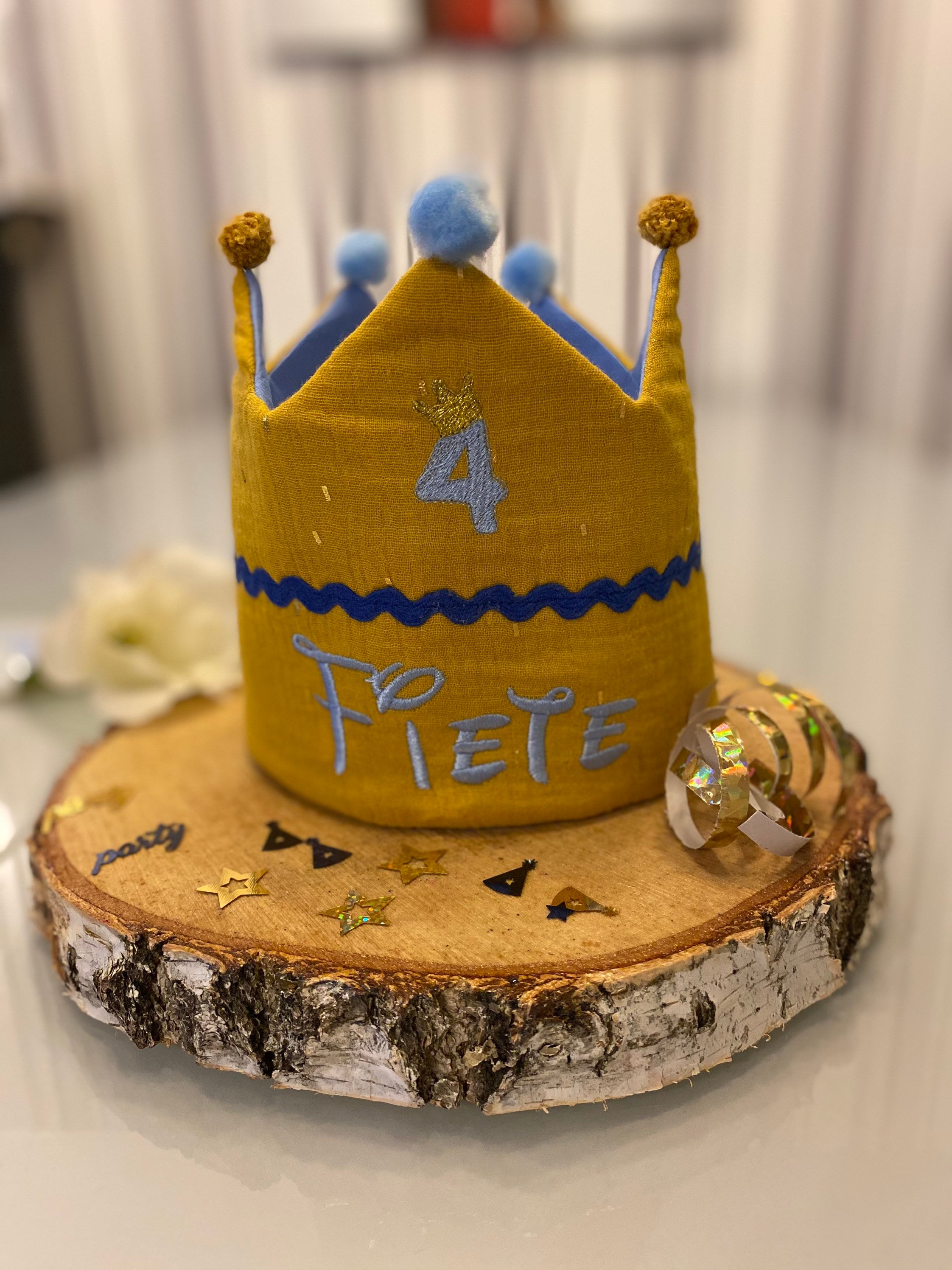 Couronne danniversaire avec nom et nombre pour les garçons et | Etsy