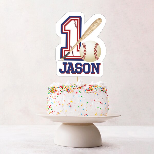 Baseball Cake Topper - Etsy