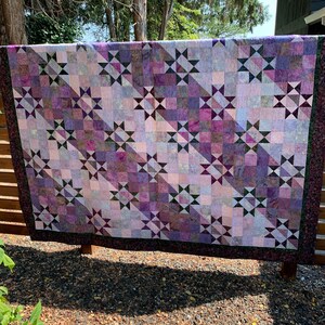 Floating Stars Quilt - Etsy