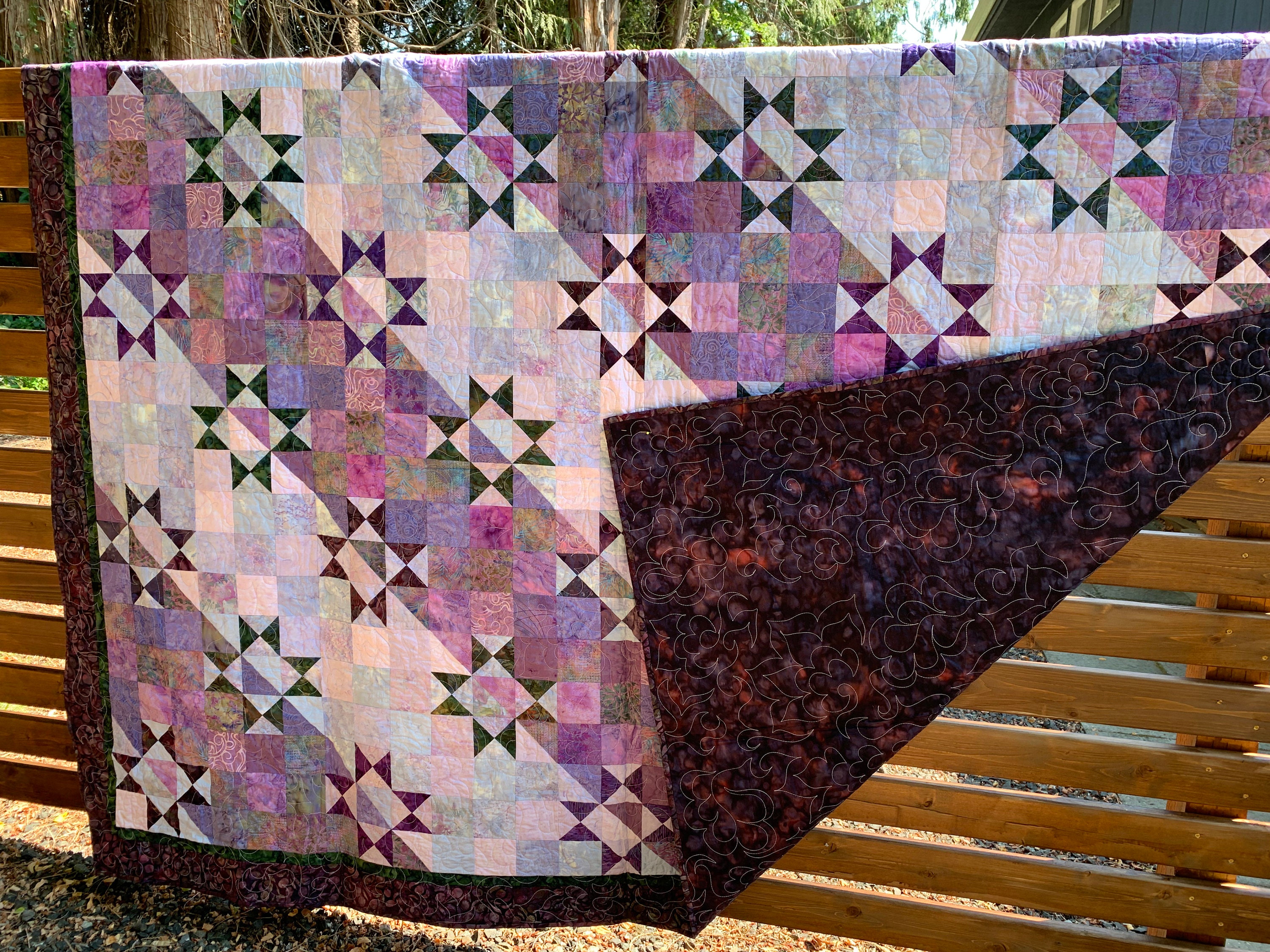 Floating Stars Quilt - Etsy