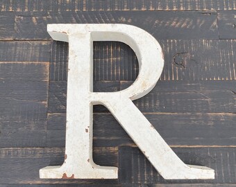 Metal Letter R | Etsy