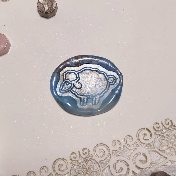 Sheep Stamp - Etsy