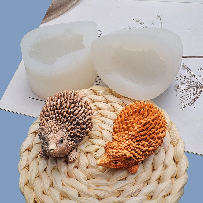 3D Cute Hedgehog Silicone Mold, Cake Soap Candle Making - Etsy