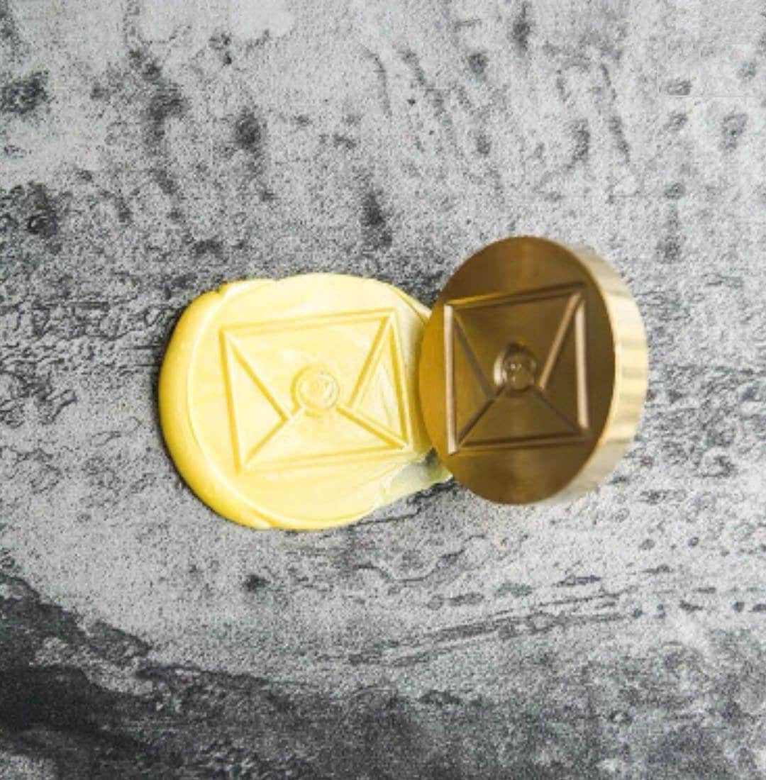 Envelope wax seal stamp/Envelopes and heart wax seal | Etsy
