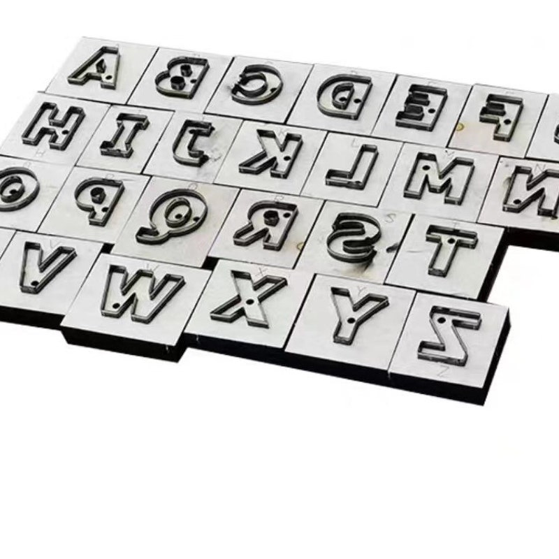 Alphabet Dies - Etsy