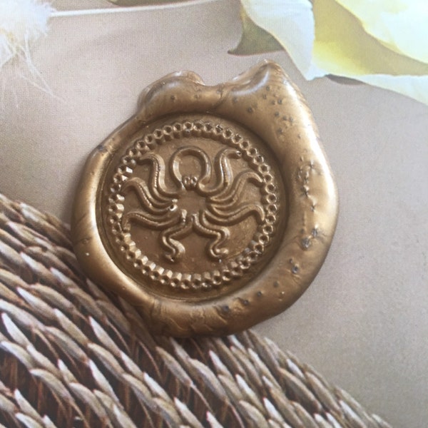 Octopus Stamp - Etsy