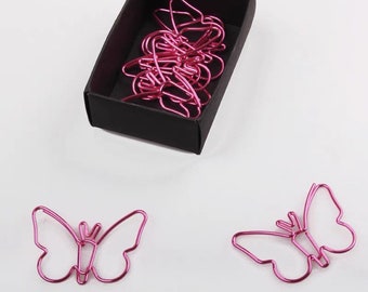 Letter Paper Clips Colorful Bookmarks Metal Paper Clipbinder - Etsy