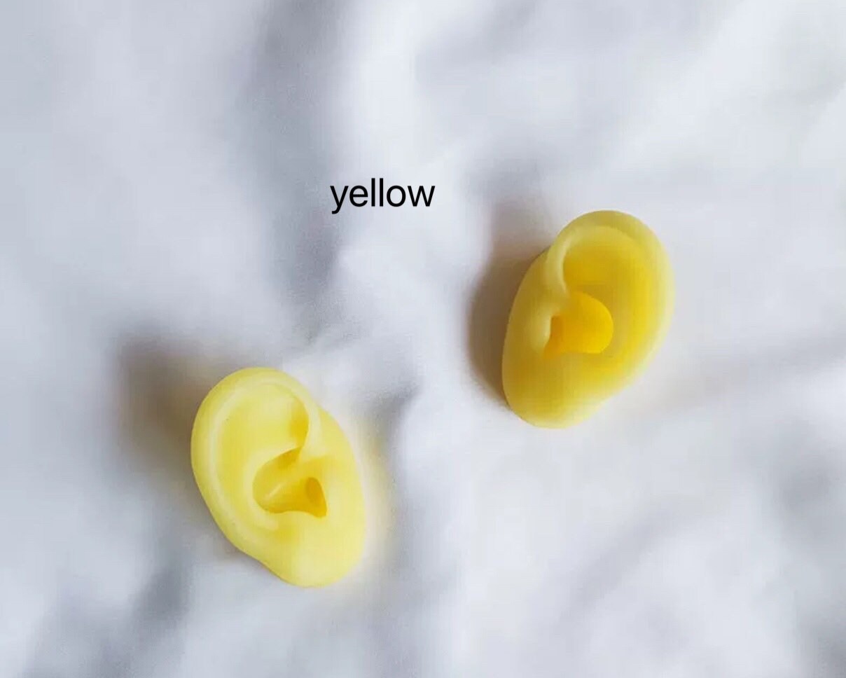 DIY Colorful Ears Silicone Mouldbody Jewelry Ears Prosthetic | Etsy