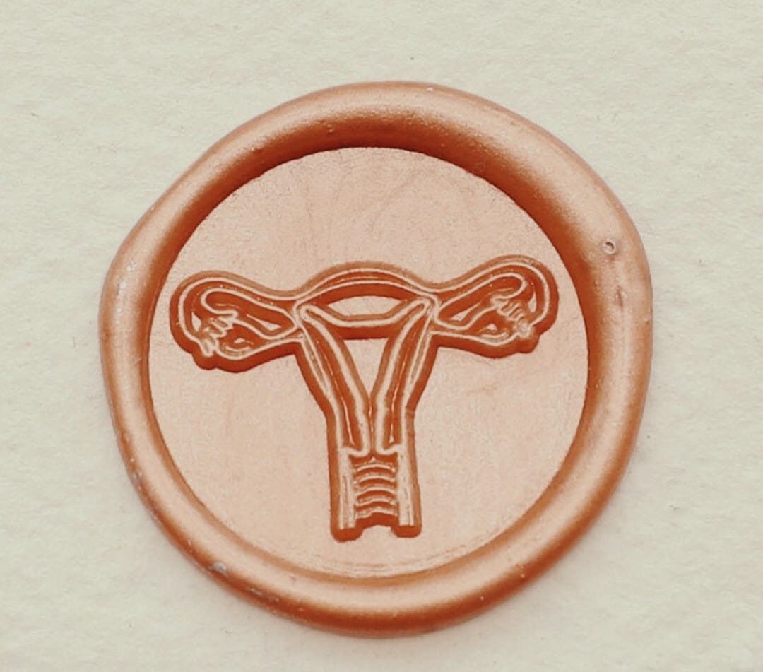 Uterus Wax Sealing Kit /organs Wax Seal Stamp/ Wax Sealing - Etsy