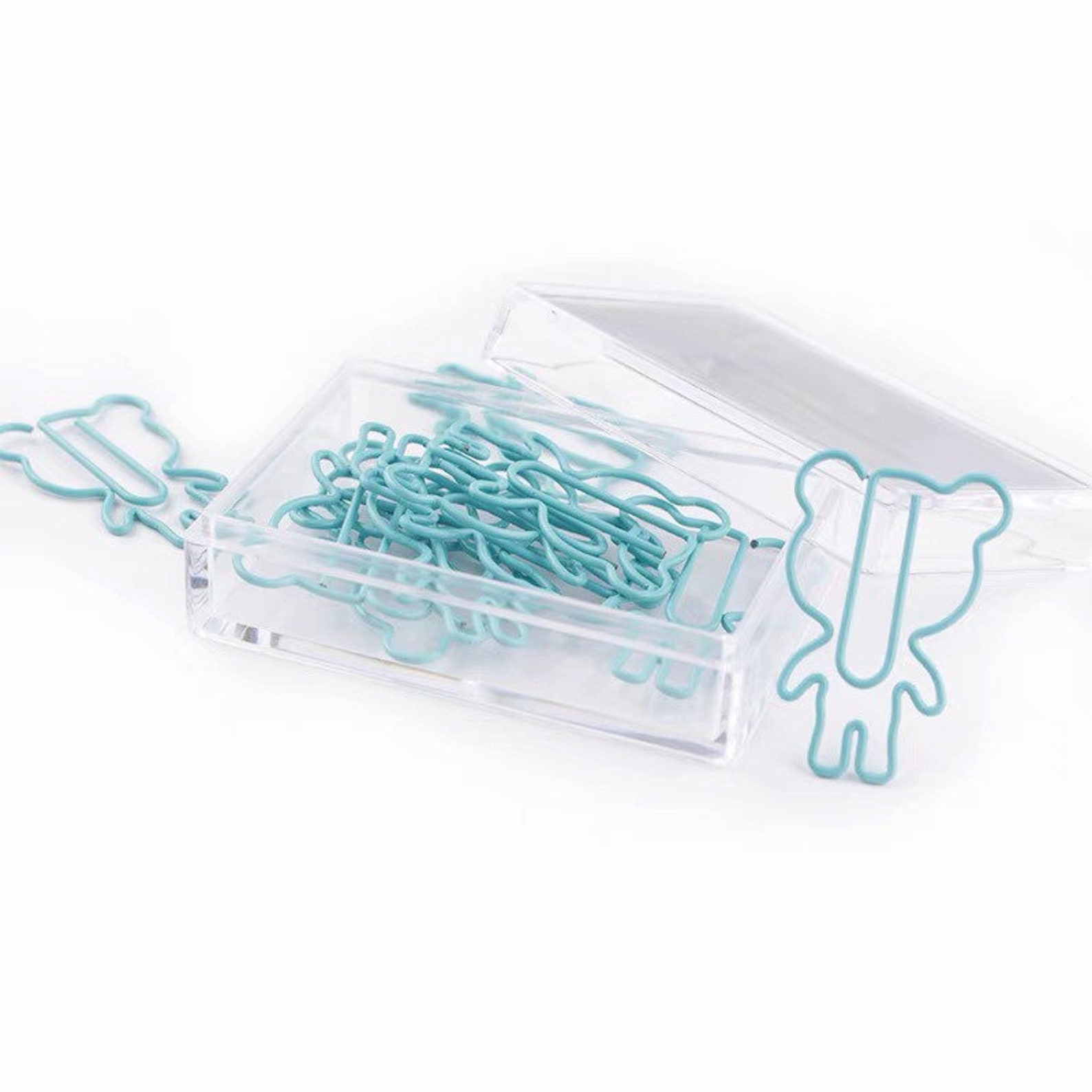 Rose Red Panda Paper Clips /cute Pandas Metal Paper - Etsy