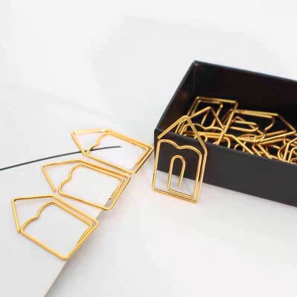 Shaped Paper Clips - Etsy
