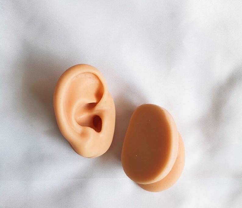 DIY Colorful Ears Silicone Mouldbody Jewelry Ears Prosthetic | Etsy