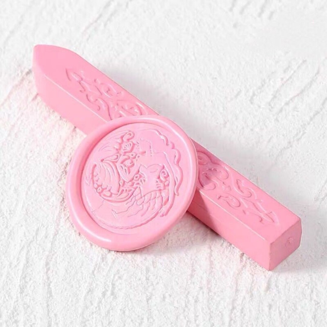 Mermaid Wax Seal Stamp /beautiful Mermaid Wax Sealing Kit /sea Maid Wax ...