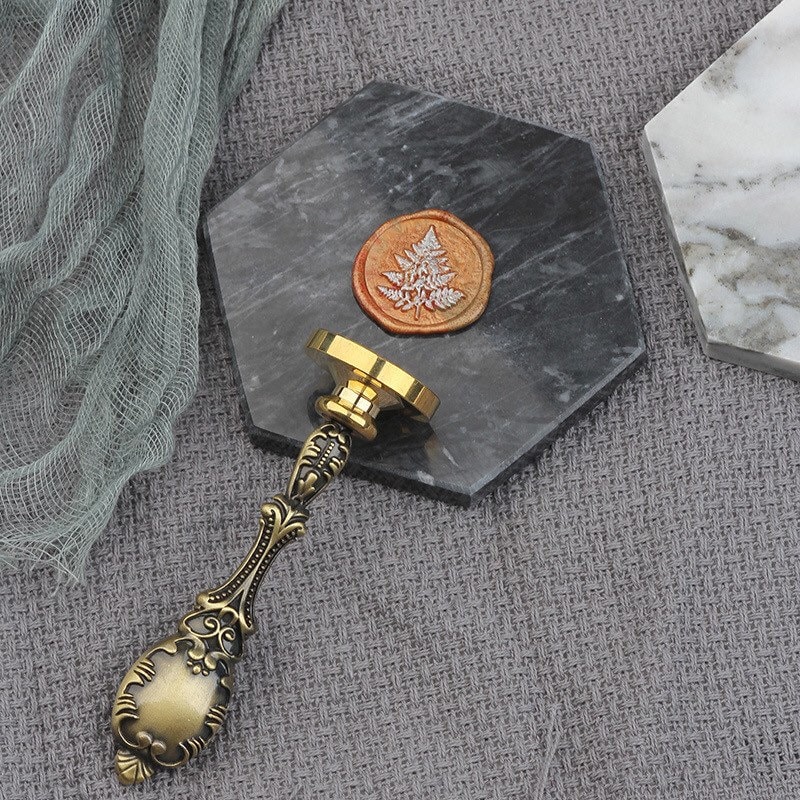 Marble Wax Seal Stamp Plate: Green, Grey Subplate - Etsy