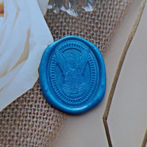 Irregular Shape Rabbit Was Seal Stamp/cute Rabbit Wax Sealing - Etsy