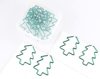 Cute Deer Head Paper Clips christmas Deer Metal Paper Clips | Etsy