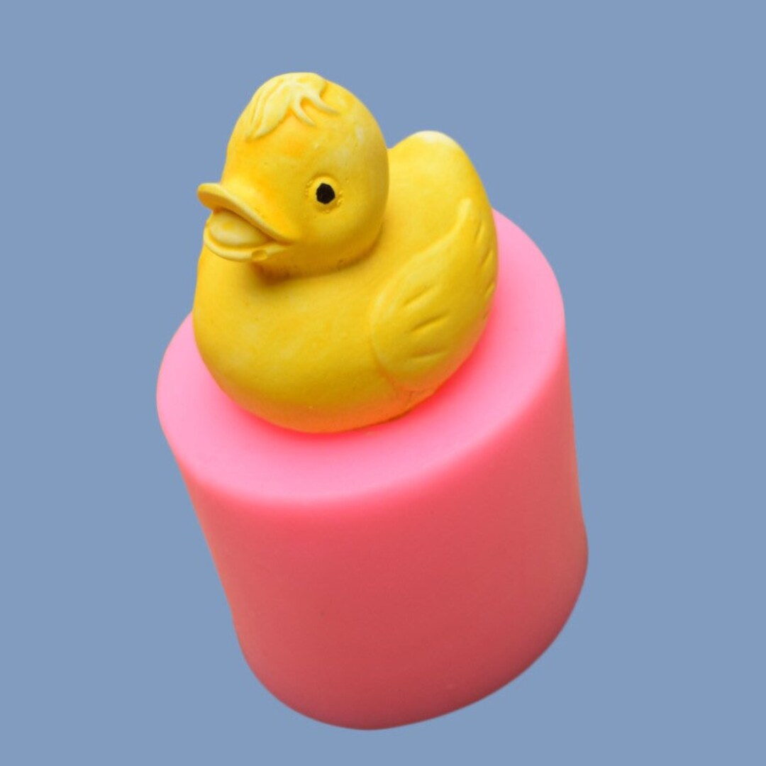 DIY Yellow Duck Silicone Mould /duck Cake Mould /litter Duck Soap Mould ...