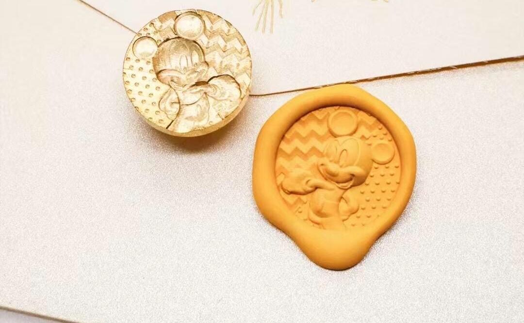3D Mouse Wax Seal Stamp/cute Micky Mouse Wax Sealing Kit /mouse Wax ...