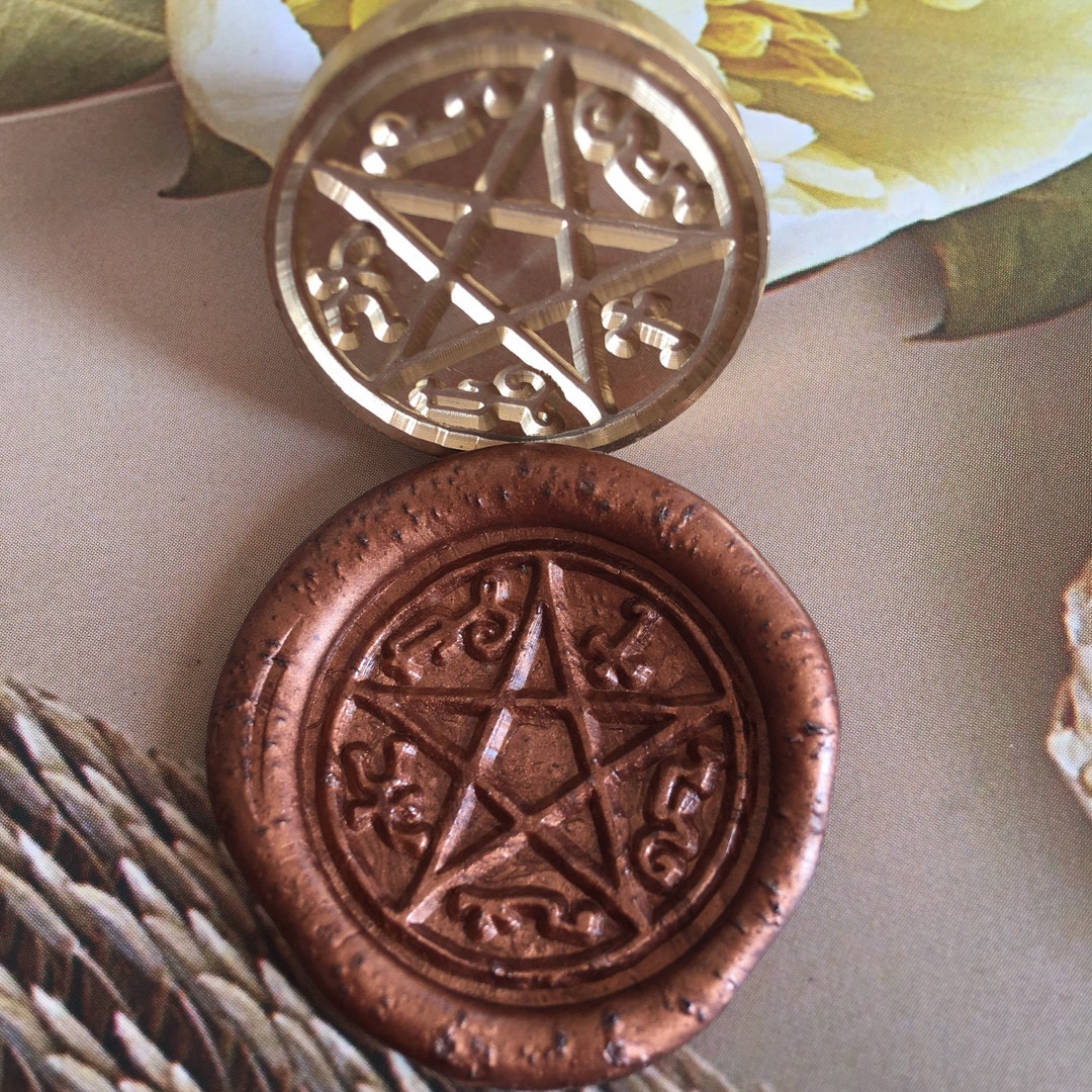 Supernatural Star Wax Seal Stamp/five Stars Wax Seal Stamp/supernatural ...