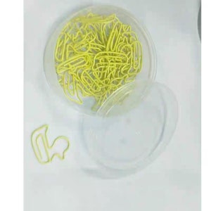 Cute Yellow Duck Paper Clips /duck Metal Clips /litter Blue Duck Paper ...