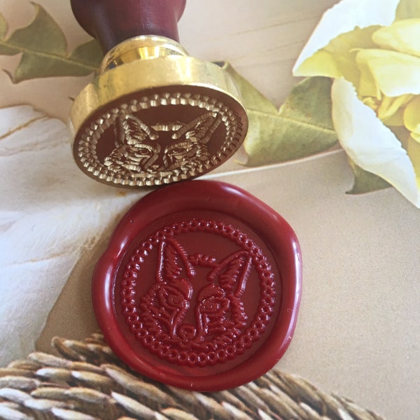 Fox Stamp - Etsy
