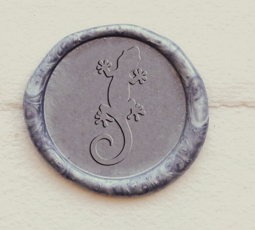 Lizard Wax Seal Stamp/wall Lizard Wax Sealing Kit /animal Wax Stamp ...