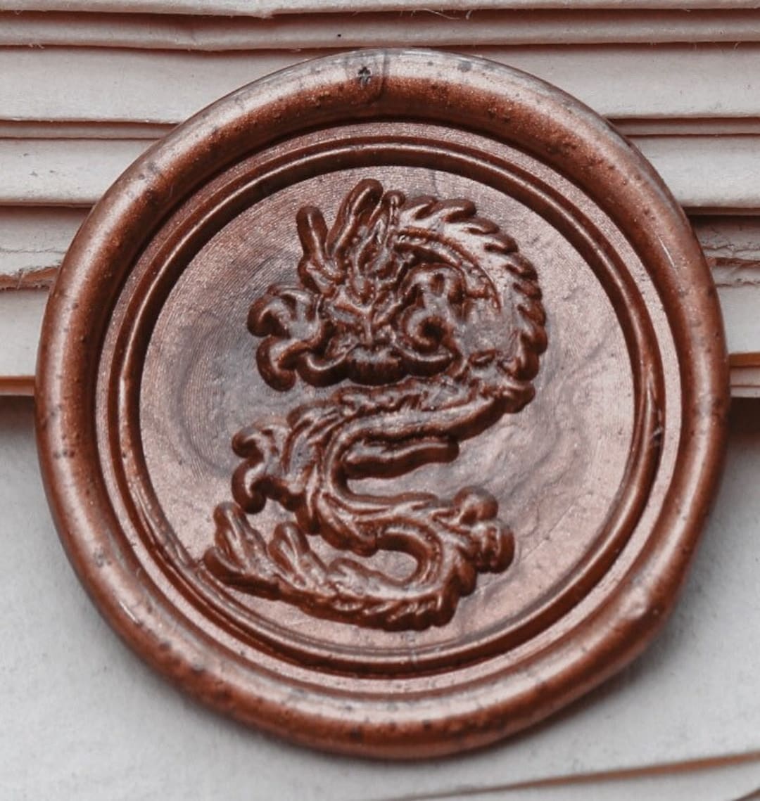 Dragon Wax Seal Stamp/lucky Dragon Wax Sealing Kit /birthday Gift Wax ...