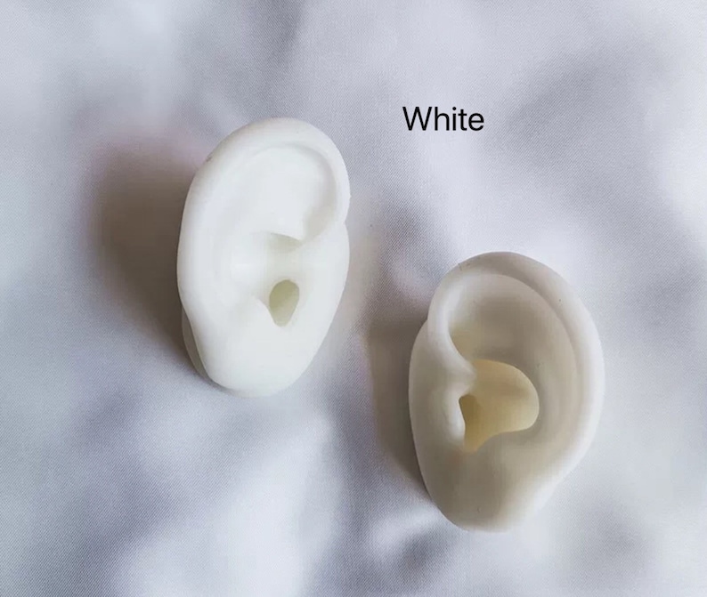 DIY Colorful Ears Silicone Mouldbody Jewelry Ears Prosthetic | Etsy