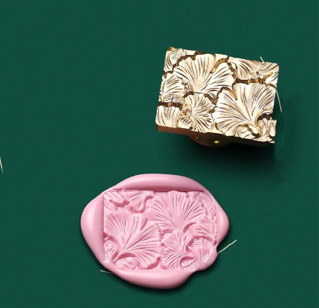 3D Ginkgo Leaf Wax Seal Stamp: Wedding Invitation Sealing - Etsy