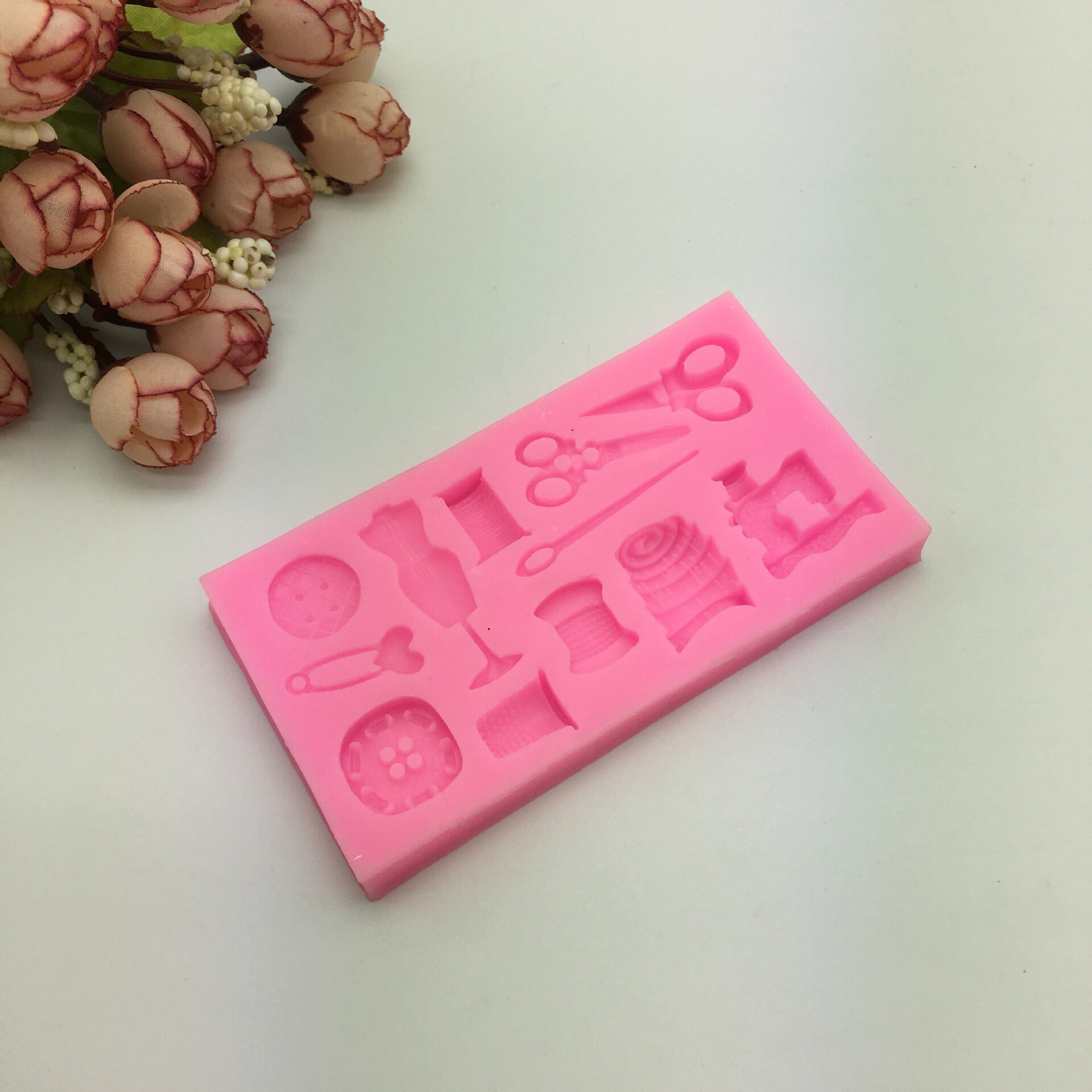 DIY Scissors Silicone Mouldsew Machine Cake Mould tapeline - Etsy