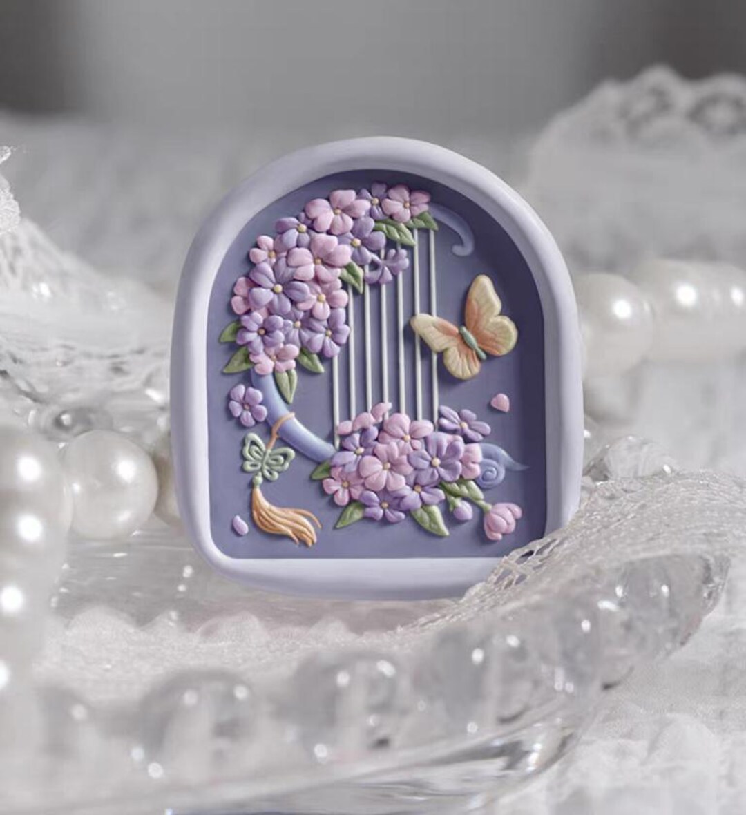 3D Harp Wax Seal Stamp: Sakura, Butterfly, Konghou Music - Etsy
