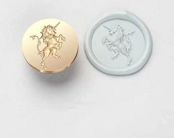 Cute Rabbit in Moon Wax Seal Stamp/cut Rabbit Wax Seal - Etsy