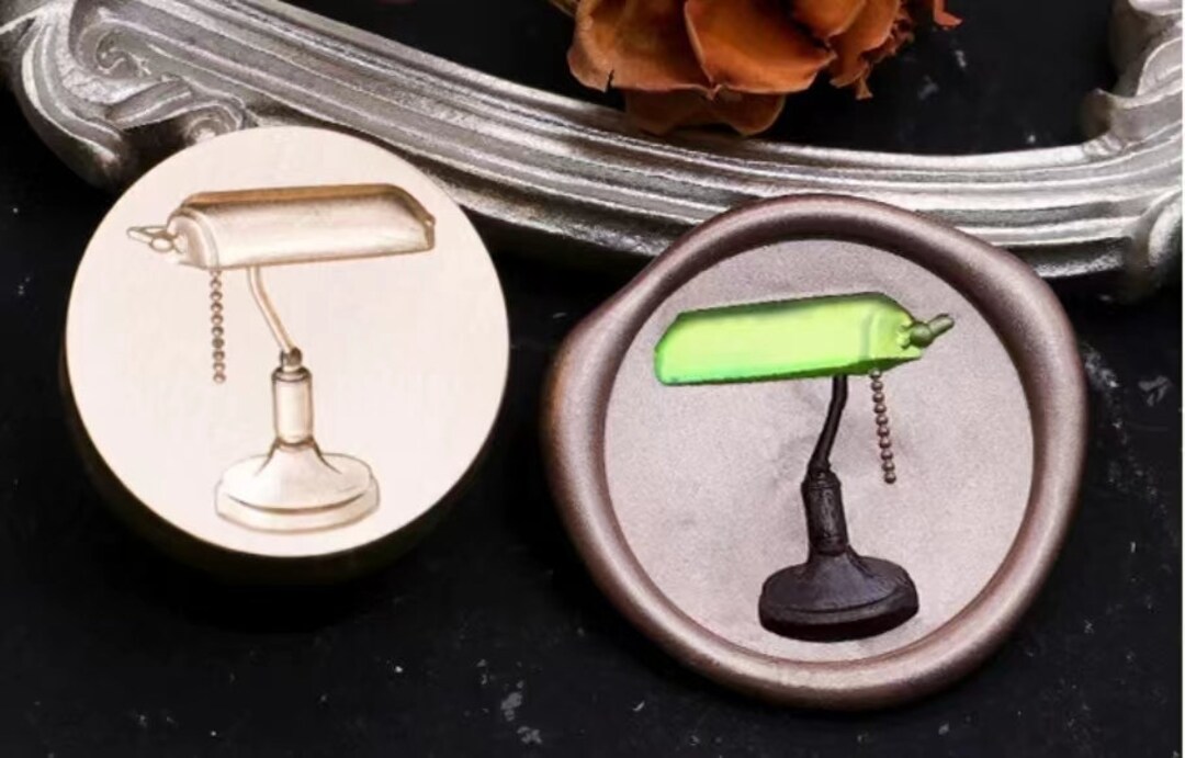 3D Light Wax Sealing Stamp/table Lamp Wax Seal Kit/custom Wax Stamp ...