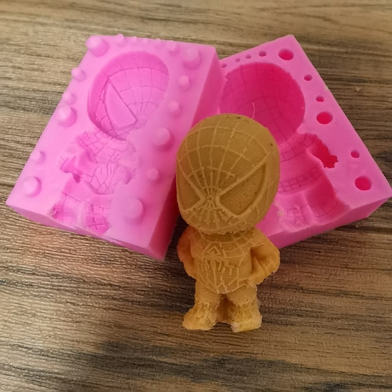 DIY Spider Man Silicone Mould spider Cake Mould hero Soap Mould spider Cake Mould baking Tool candles Mold Etsy UK