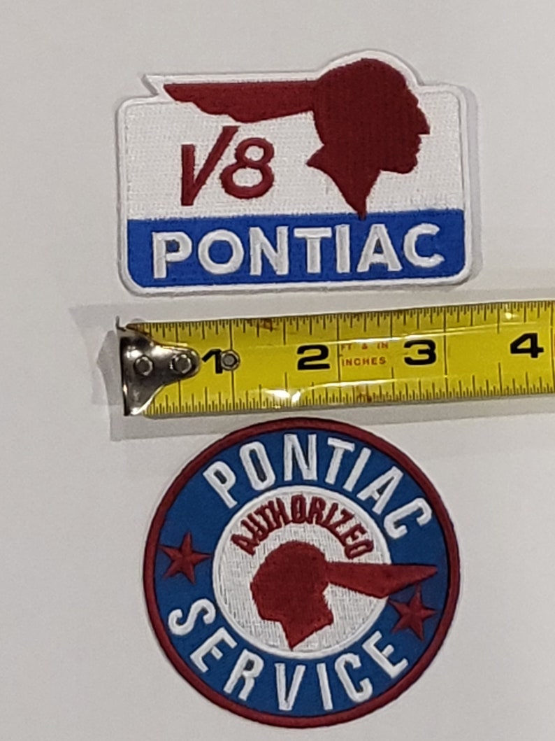 2 New Retro Pontiac Patches - Etsy