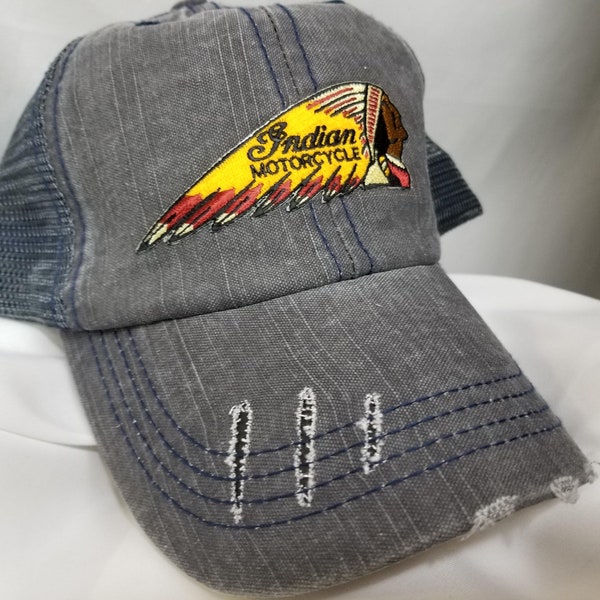 Indian Motorcycle Cap Hat - Etsy
