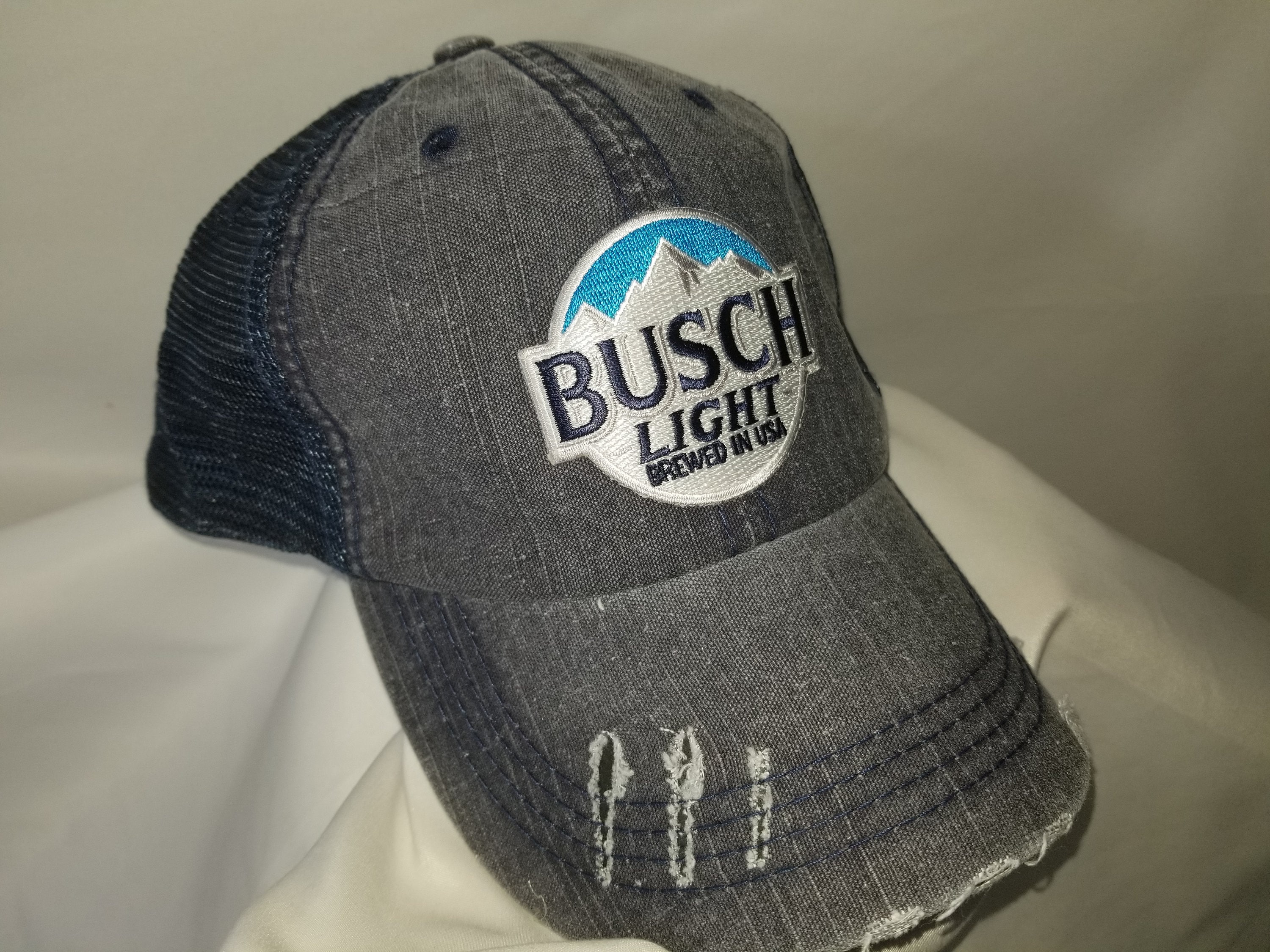 Busch Light Beer Adjustable Mesh Hat - Etsy