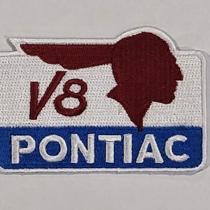 2 New Retro Pontiac Patches - Etsy