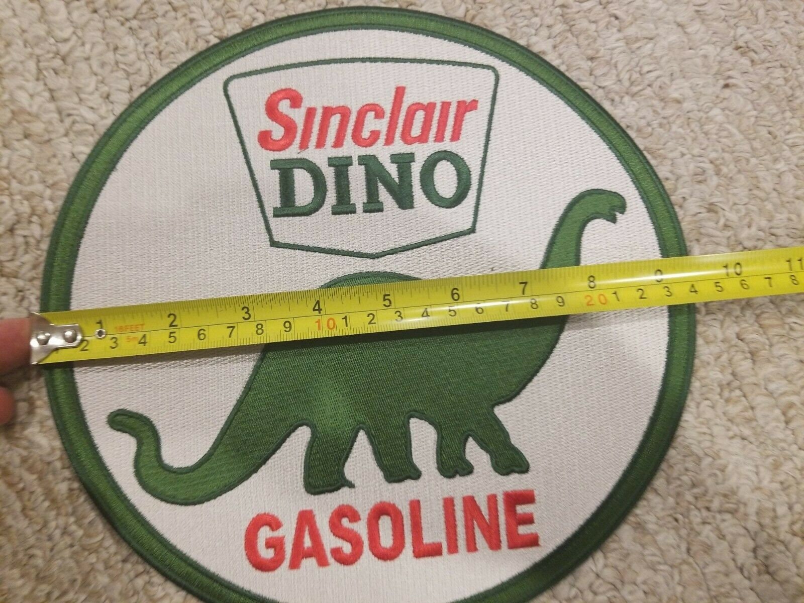 Large Retro 9.5" Sinclair Back Patch Retro Oil Gas - Etsy