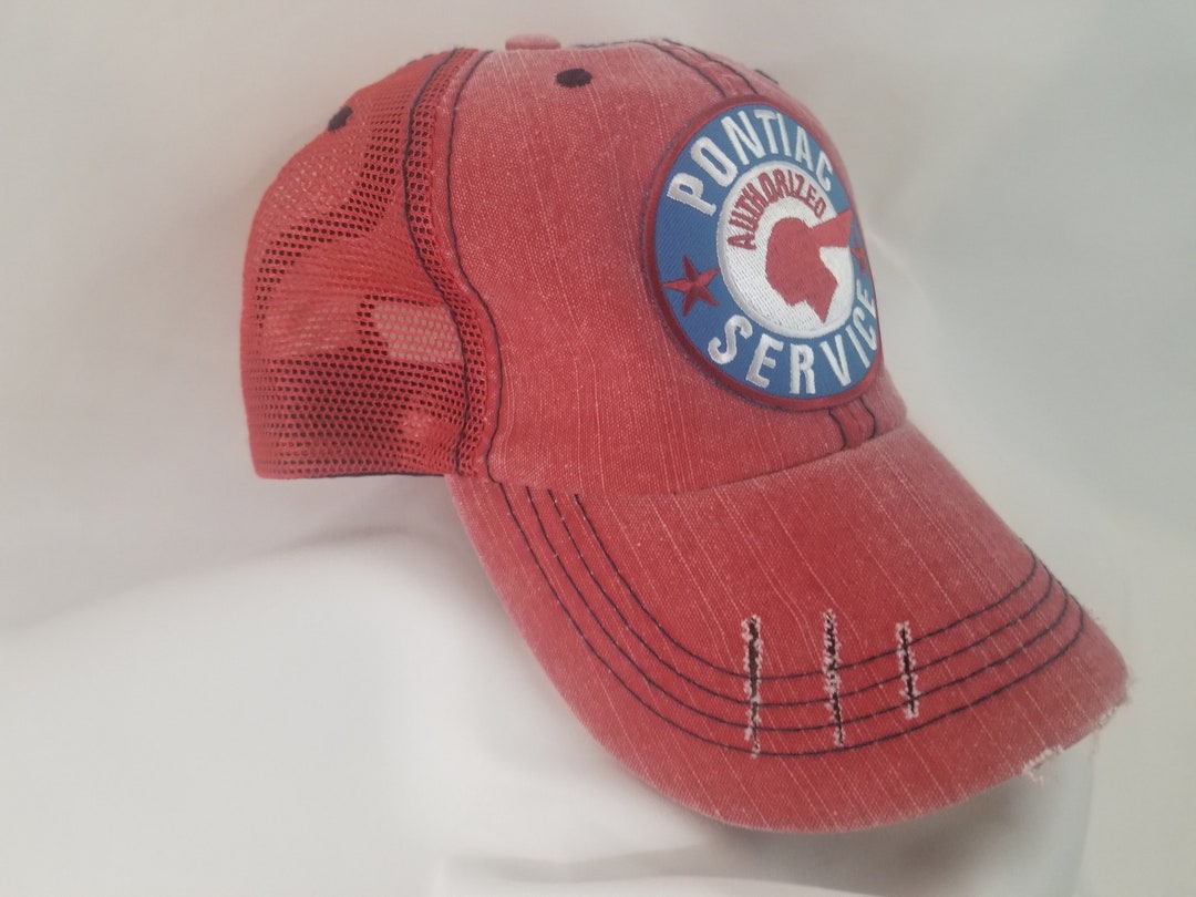 New Retro Pontiac Cap Hat - Etsy