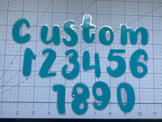 Laminated Bulletin Board Letters and Numbers Full Alphabet | Etsy