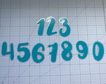 Laminated Numbers - Etsy
