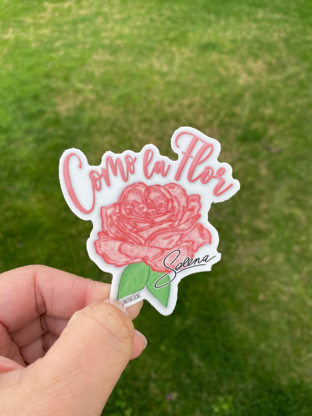 Como La Flor Selena Sticker | Selena Sticker | Anything for Selenas ...