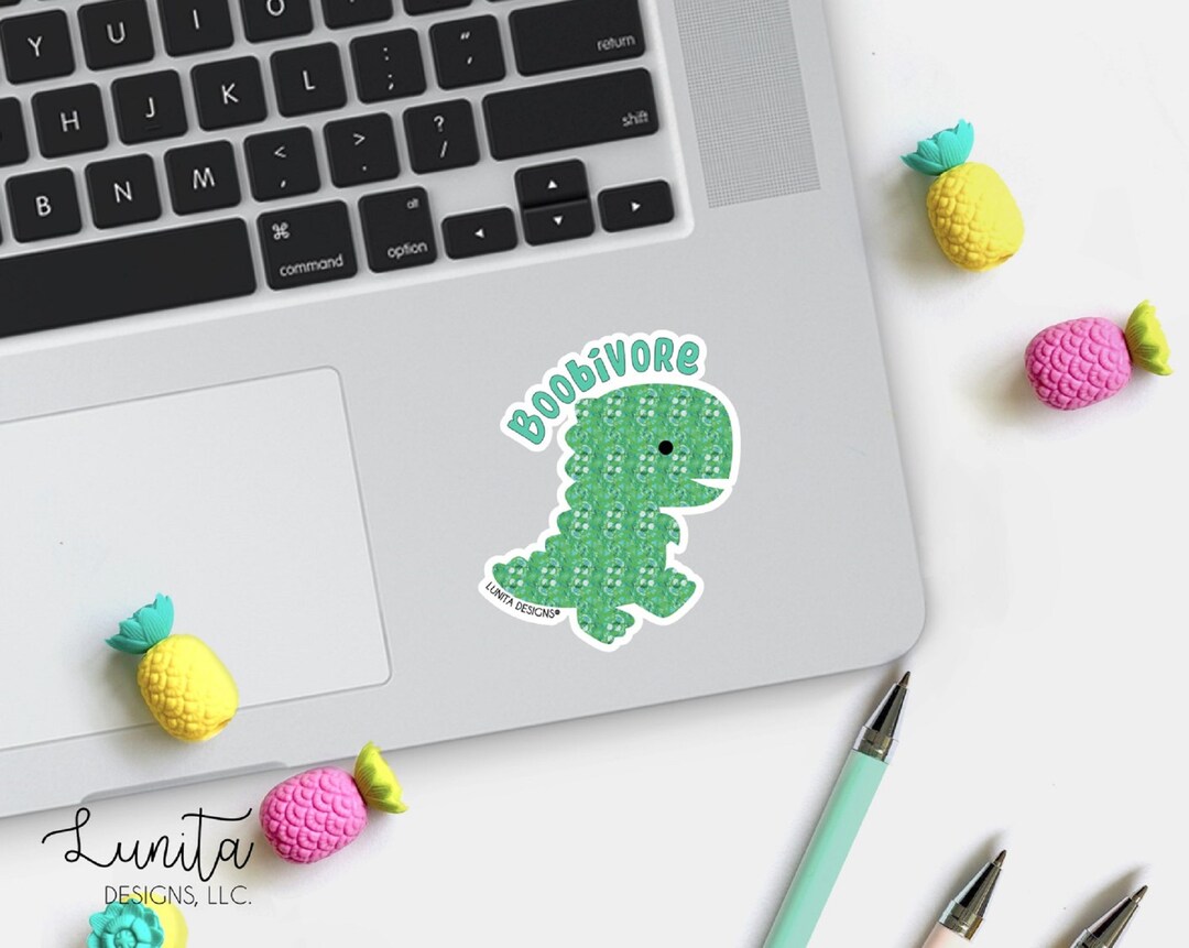 Dinosaur Stickers | Die Cut Vinyl Sticker, Brachiosaurus, Triceratops ...