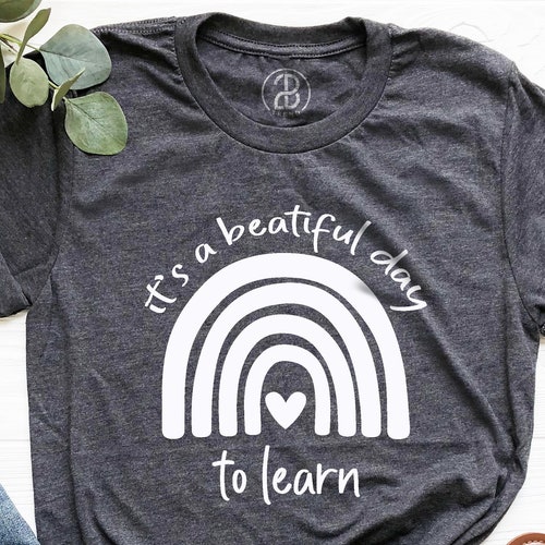 It's a Beautiful Day to Learn Svg Teacher Svg Teach Svg - Etsy