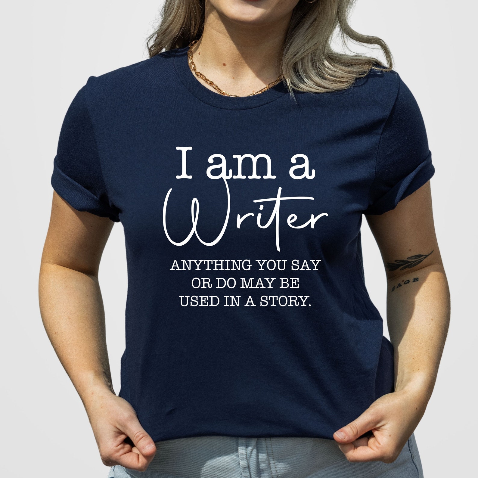 I Am A Writer Shirt, Funny Writer Shirt, Author Shirts, Novelist Shirt ...