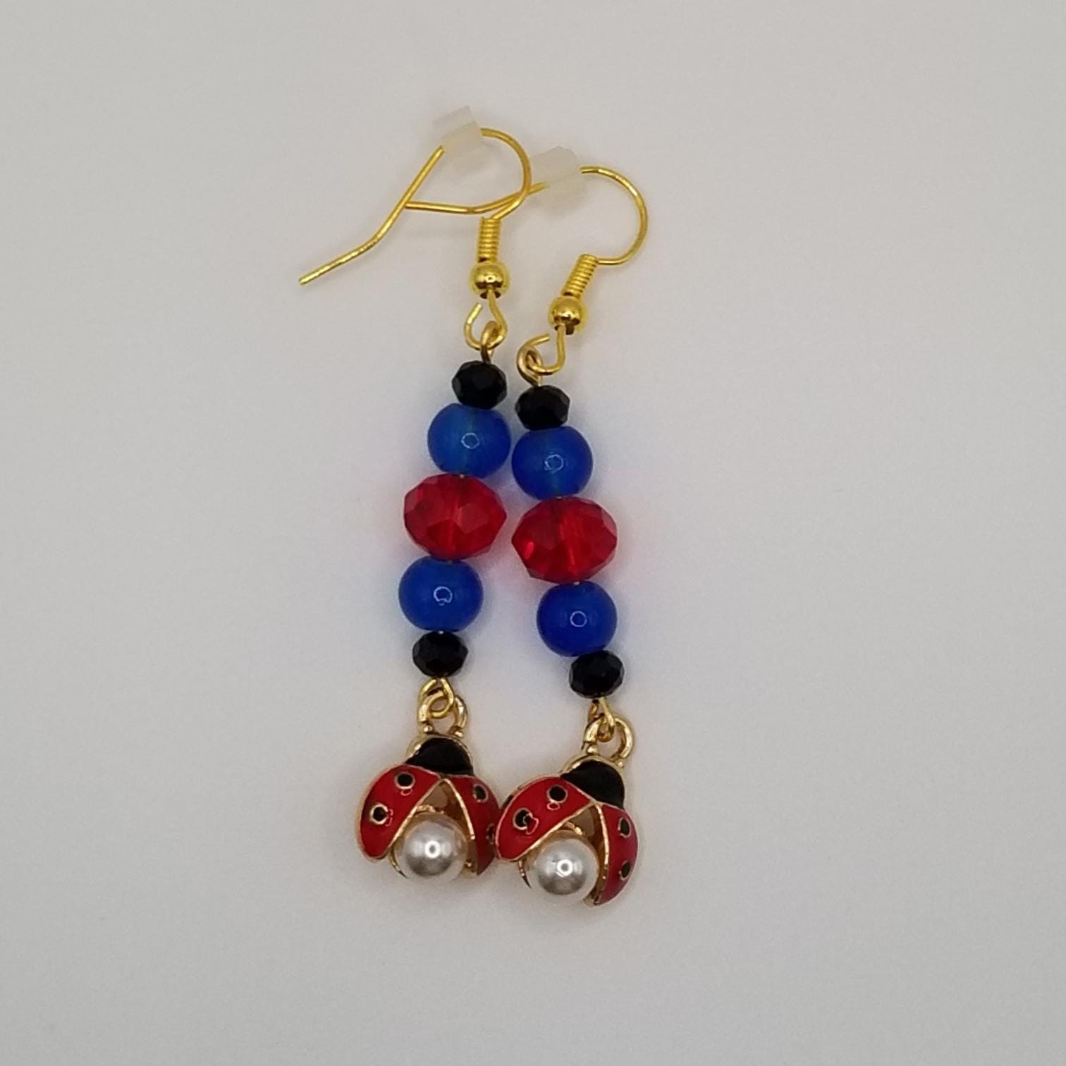 Miraculous Ladybug and Cat Noir Inspired Earrings|ladybug Earrings ...